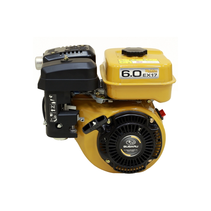 Machinery: ROBIN 6 HP EX17 DU petrol engine